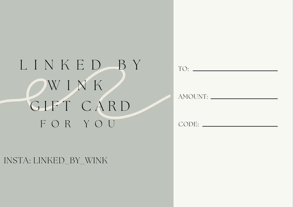 Permanent Ring Gift Card – Wink Boutique, inc